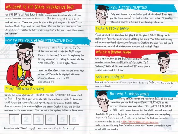 Beano Interactive DVD box covers - MobyGames