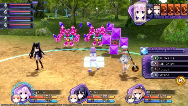 Hyperdimension Neptunia: Re;Birth1 - Lily-ad Dungeon (2019) - MobyGames