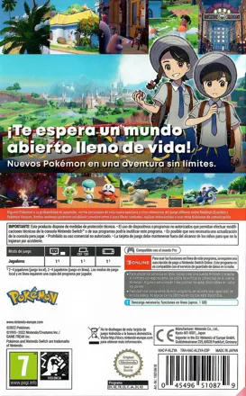 Pokémon Violet box covers - MobyGames