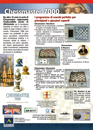 Chessmaster 7000 box covers - MobyGames