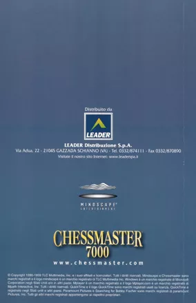 Chessmaster 7000 box covers - MobyGames