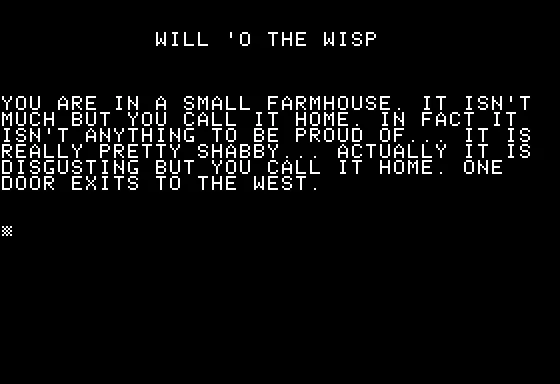 Will O The Wisp 1980 Mobygames 