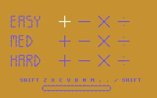 Maths Invaders (1984) - MobyGames