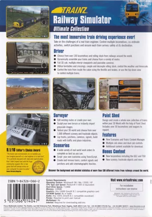 Ultimate Trainz Collection box covers - MobyGames