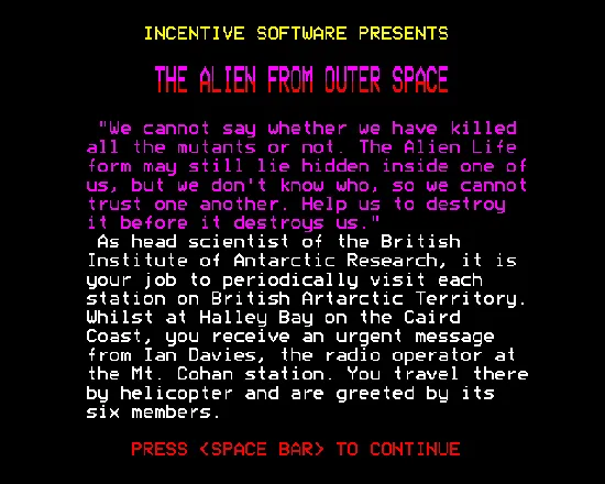 Double Gold: The Alien from Outer Space plus Dragons Tooth (1987) - MobyGames
