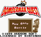 Bomberman Quest (1998) - MobyGames