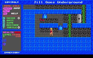 Jill of the Jungle: Jill Goes Underground (1992) - MobyGames