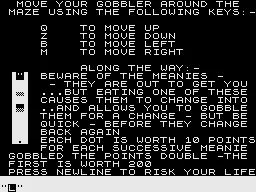 Gobblers (1982) - MobyGames