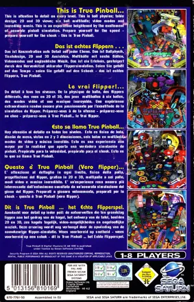 True Pinball box covers - MobyGames