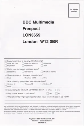 Playtime Games Collection box covers - MobyGames