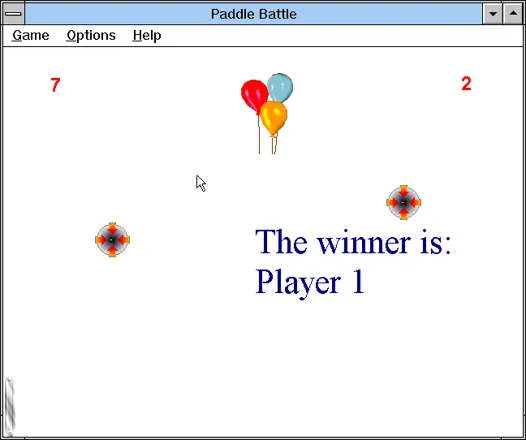 Paddle Battle (1995) - MobyGames