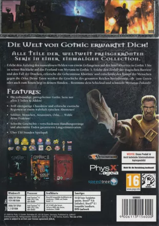 Gothic Universe box covers - MobyGames