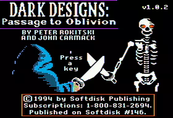 Dark Designs IV: Passage to Oblivion (1994) - MobyGames