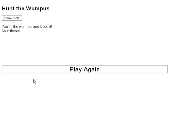 Hunt the Wumpus screenshots - MobyGames