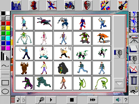 Spider-Man: Cartoon Maker (1995) - MobyGames