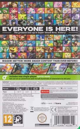 Super Smash Bros. Ultimate box covers - MobyGames