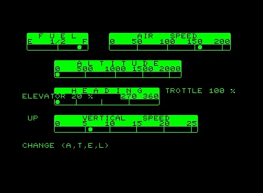 Flight Simulator (1978) - MobyGames