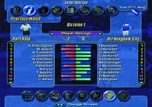 LMA Manager (1999) - MobyGames