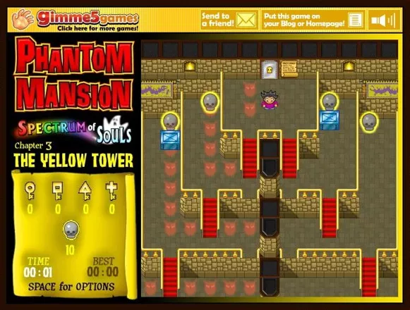 Phantom Mansion: Spectrum of Souls - Chapter 3: The Yellow Tower screenshots - MobyGames