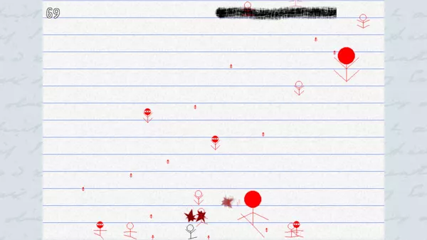 Doodleman!!! promo art, ads, magazines advertisements - MobyGames