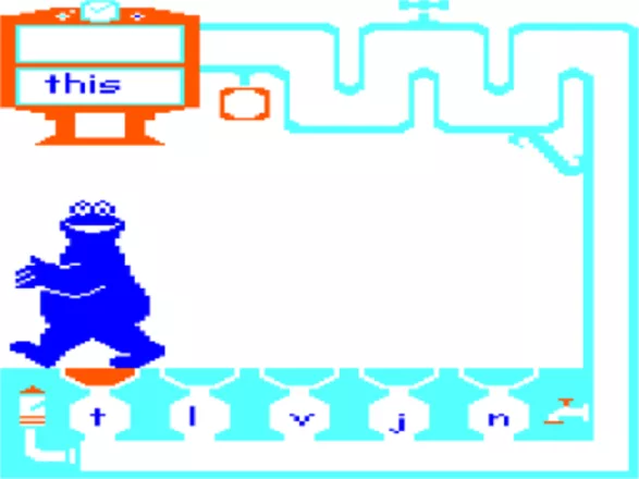 Cookie Monster Letter Crunch (1983) - MobyGames