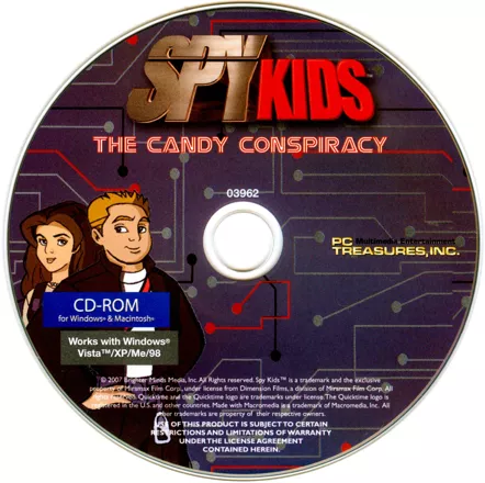 Spy Kids Learning Adventures: Mission: The Candy Conspiracy box covers ...