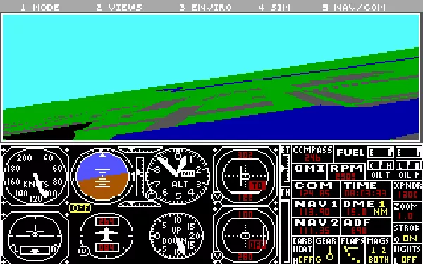 Microsoft Flight Simulator (v3.0) screenshots - MobyGames