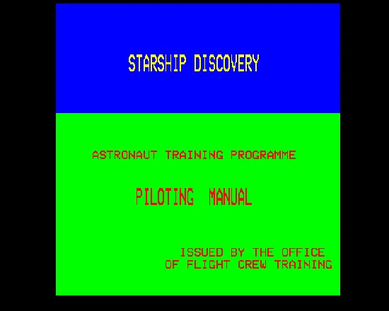 Starship Discovery (1984) - MobyGames
