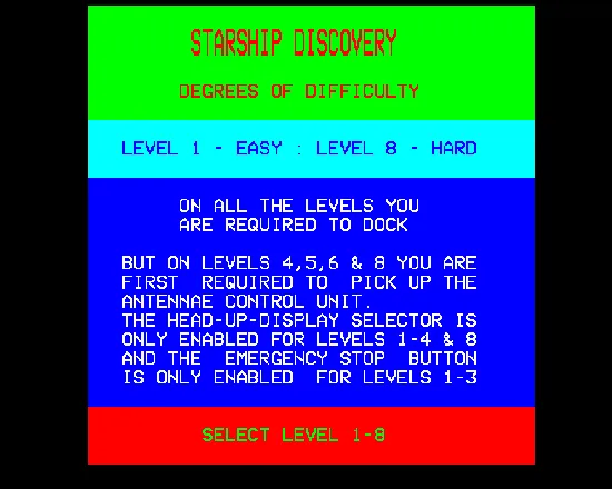 Starship Discovery (1984) - MobyGames