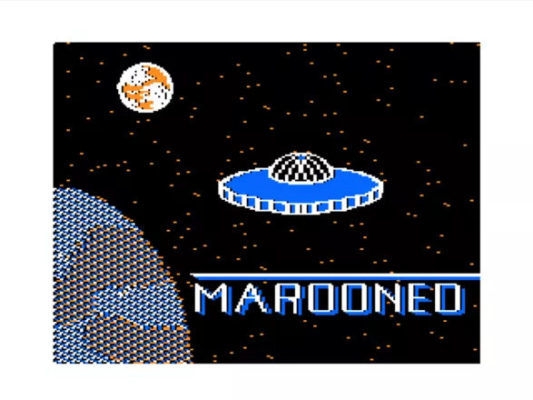 Marooned! (1985) - MobyGames
