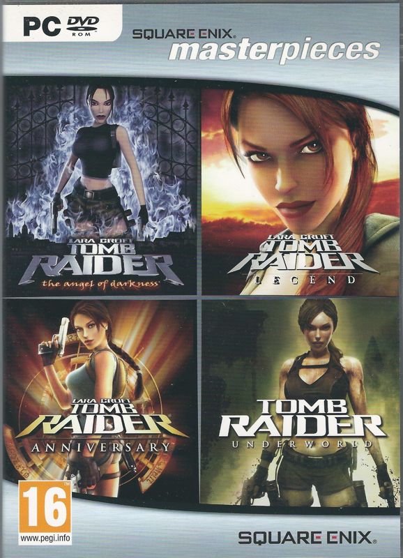 Tomb Raider Quadrology box covers - MobyGames
