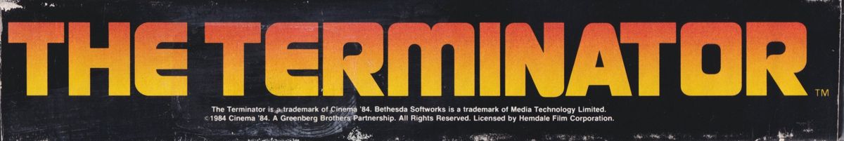 The Terminator cover or packaging material - MobyGames