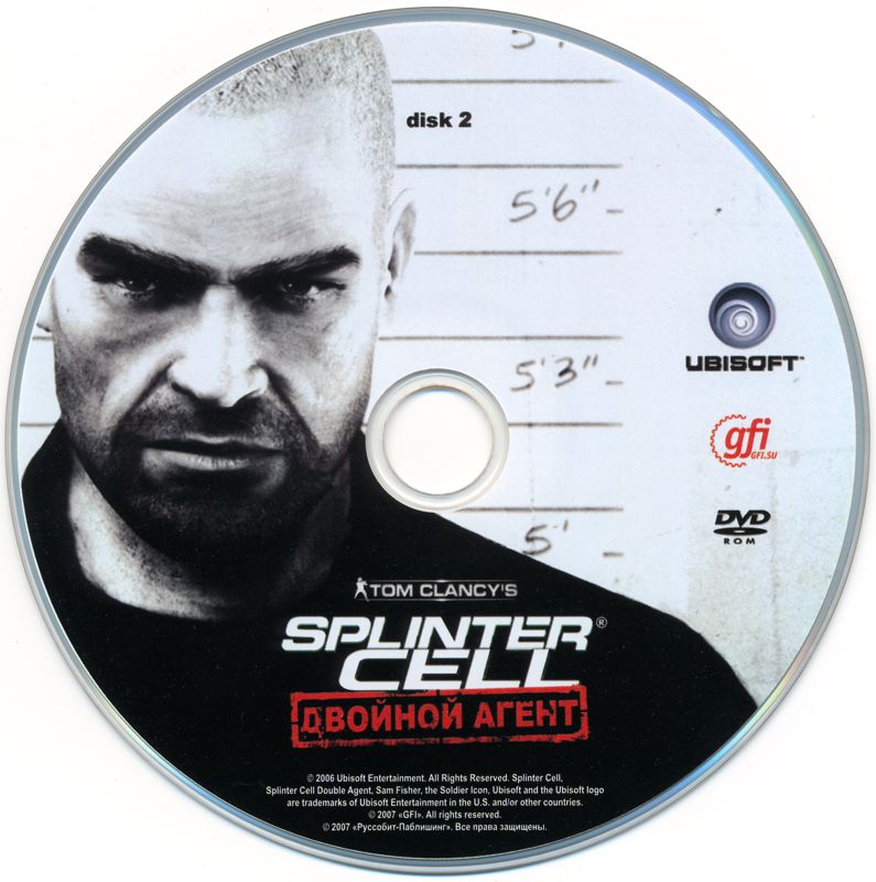 Tom Clancy's Splinter Cell: Double Agent cover or packaging material ...
