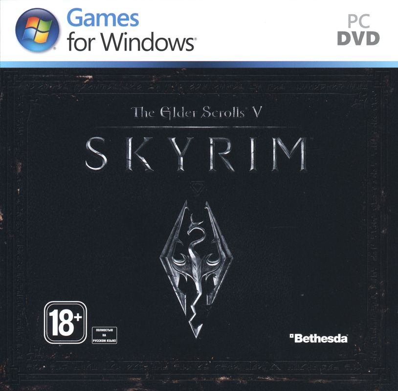 The Elder Scrolls V: Skyrim cover or packaging material - MobyGames