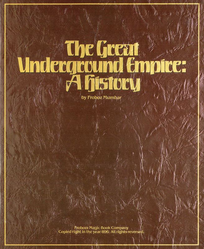 Zork Trilogy cover or packaging material - MobyGames