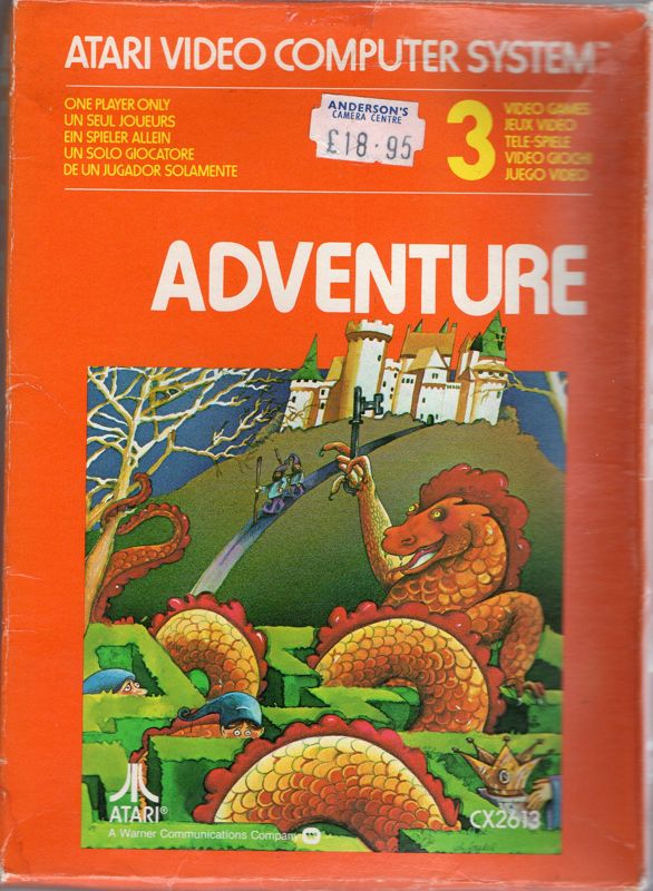 Adventure cover or packaging material - MobyGames