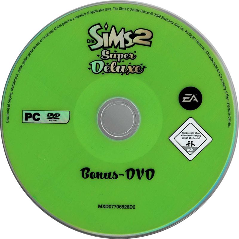 The Sims 2: Double Deluxe cover or packaging material - MobyGames