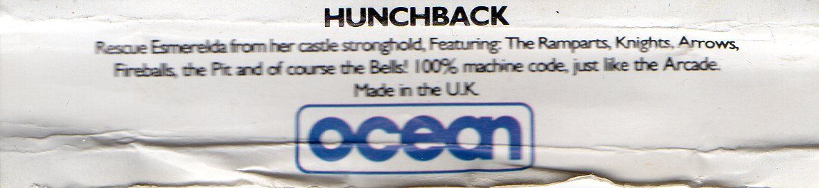 Hunchback cover or packaging material - MobyGames