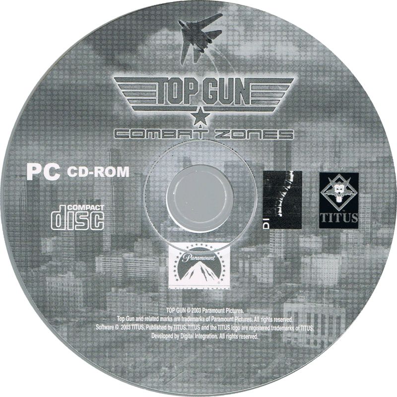 Top Gun: Combat Zones cover or packaging material - MobyGames