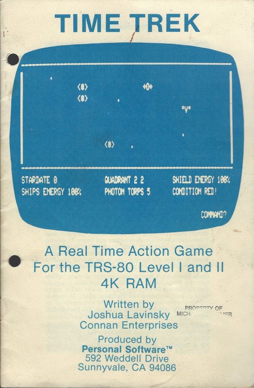 Time Trek - MobyGames