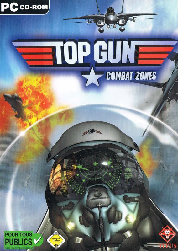 Top Gun: Combat Zones cover or packaging material - MobyGames