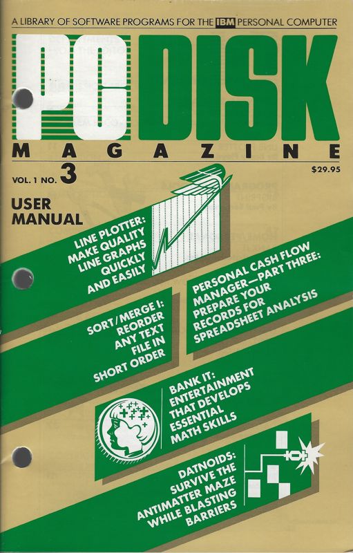 PC Disk Magazine #3 cover or packaging material - MobyGames