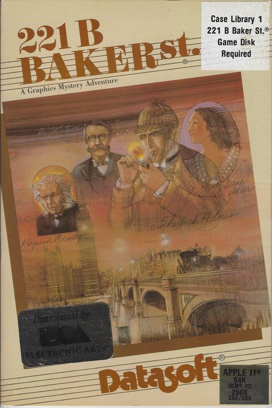 221 B Baker Street Case Library 1 (1987) - MobyGames