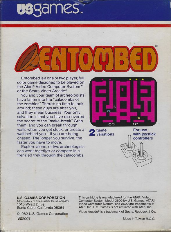 Entombed cover or packaging material - MobyGames