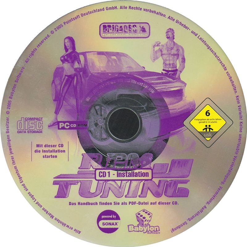 Top Gear: RPM Tuning cover or packaging material - MobyGames