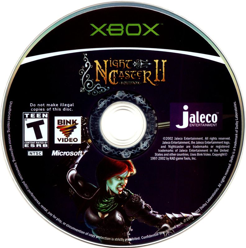 Nightcaster II: Equinox cover or packaging material - MobyGames