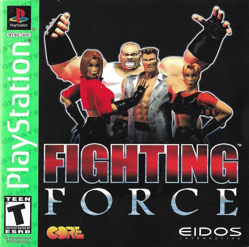 Fighting Force cover or packaging material - MobyGames