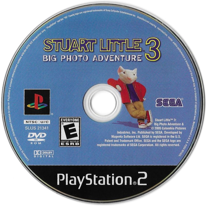 Stuart Little 3: Big Photo Adventure cover or packaging material ...