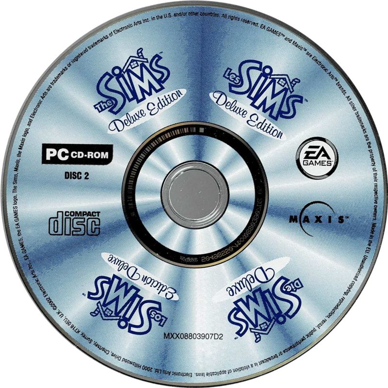 The Sims: Double Deluxe cover or packaging material - MobyGames