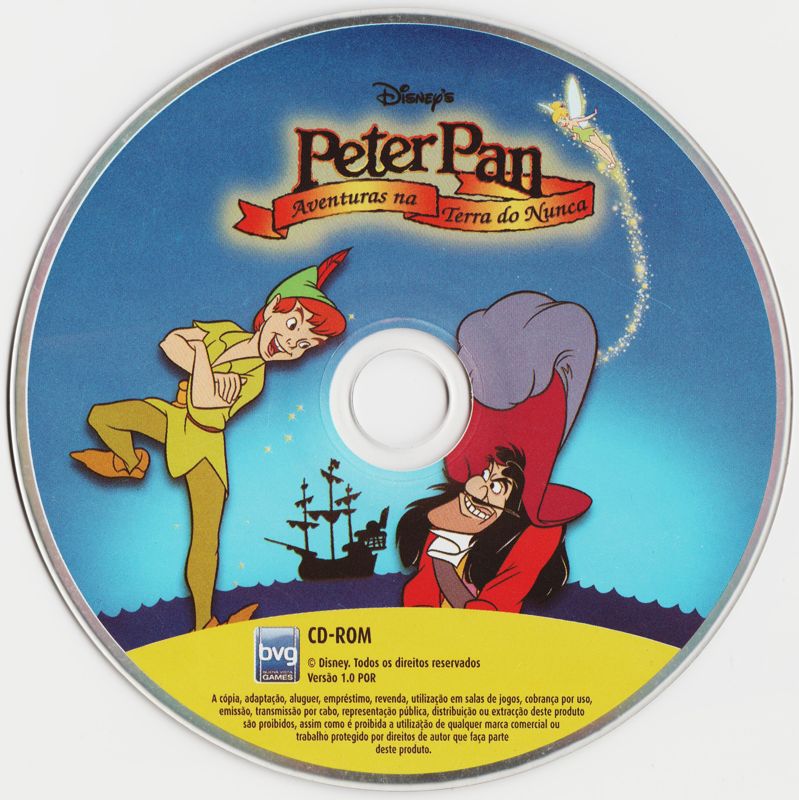 Peter Pan in Disney's Return to Never Land cover or packaging material ...